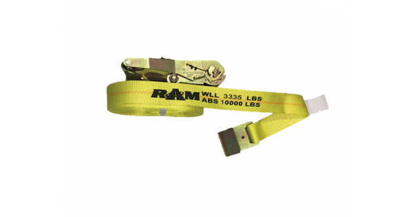 Banda con ratch 2" gancho normal 10,000 lbs